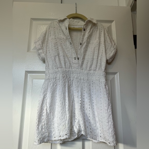 Zara | Bottoms | Zara Girls White Romper | Poshmark
